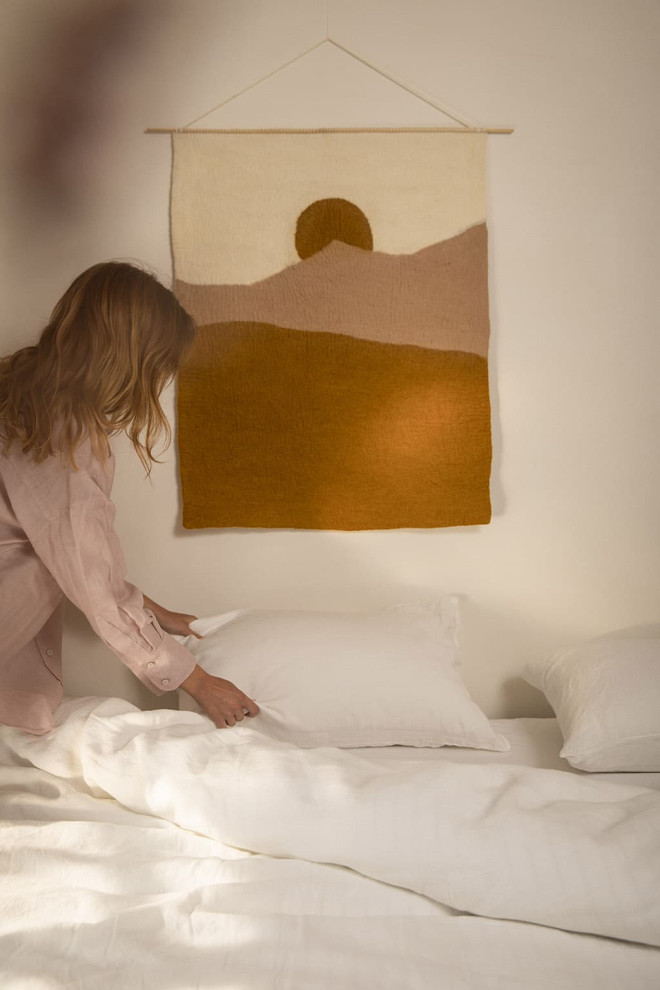 Wall hangings in felt