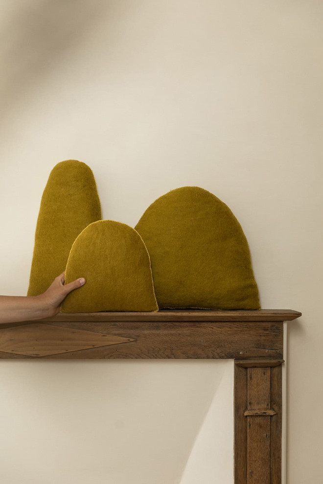 Coussin Chakati en feutre