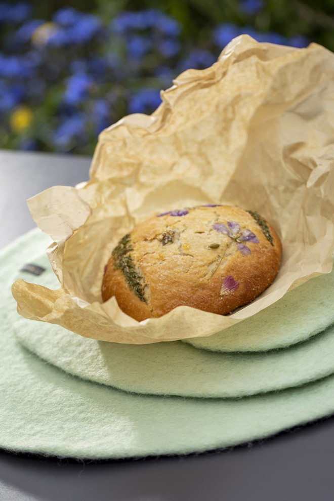 Felt placemats, coasters and trivets, handmade in Nepal